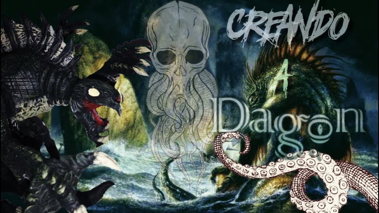 creando al dios pez Dagón de foamy moldeable - YouTube