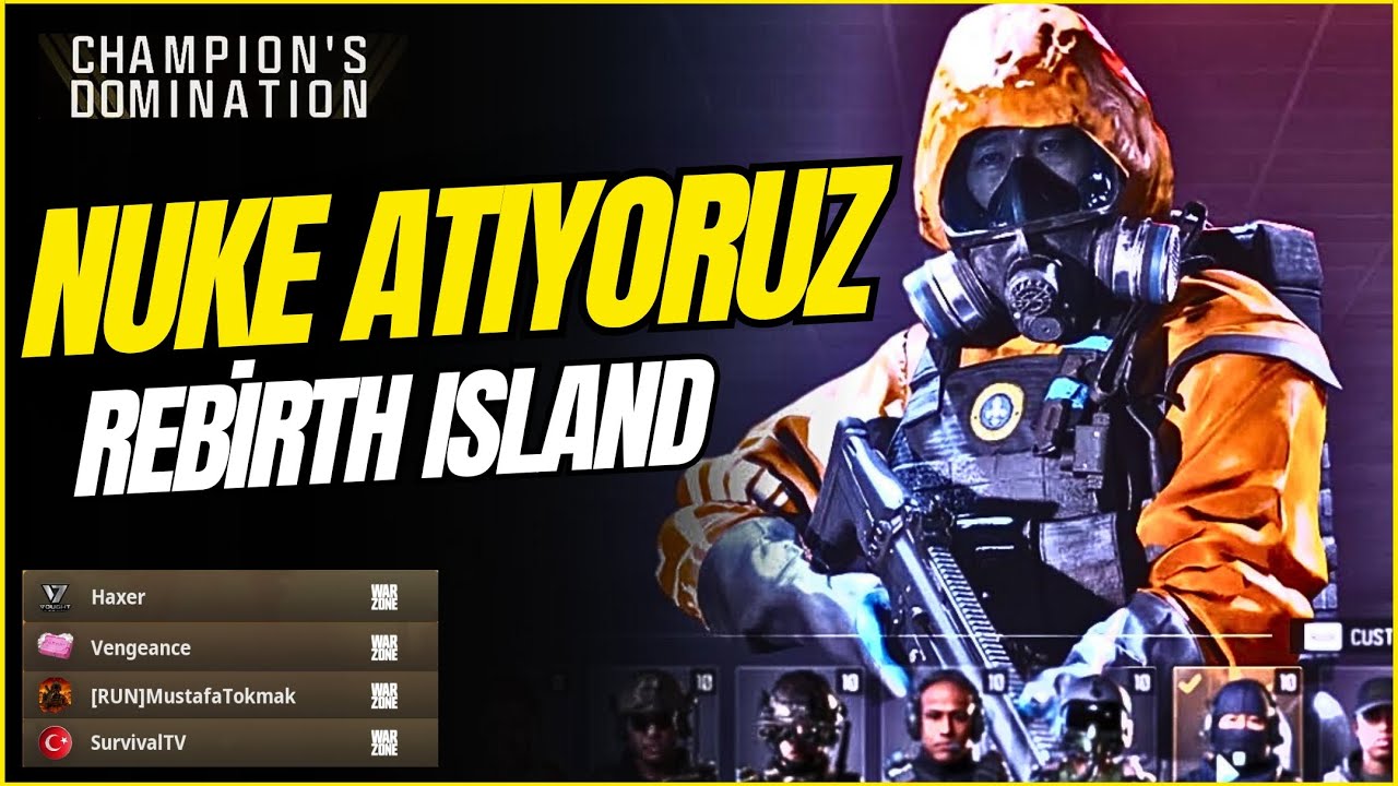 Warzone 3.0 - Rebirth Island'da Nuke Attık - MW3 (Türkçe Oynanış) - YouTube