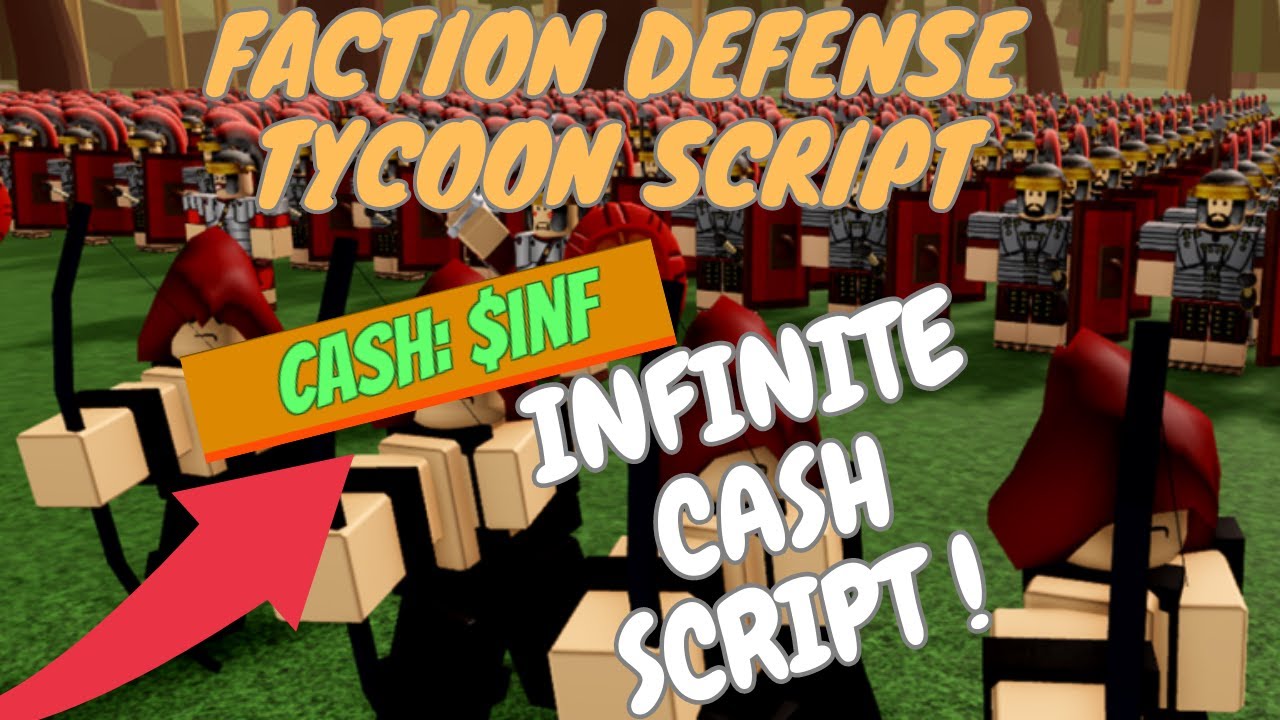 Faction Defense Tycoon Script | Fast Level | Infinite Cash - YouTube