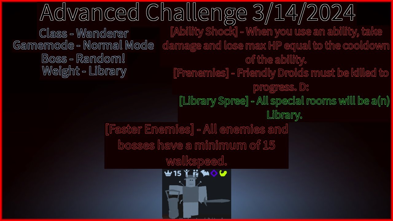 Advanced Challenge 3/14/2024 - Randomly Generated Droids - YouTube