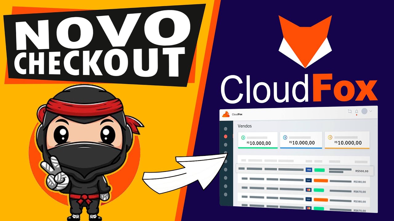 NOVO CHECKOUT TRANSPARENTE DA CLOUDFOX [SIRIUS] - YouTube