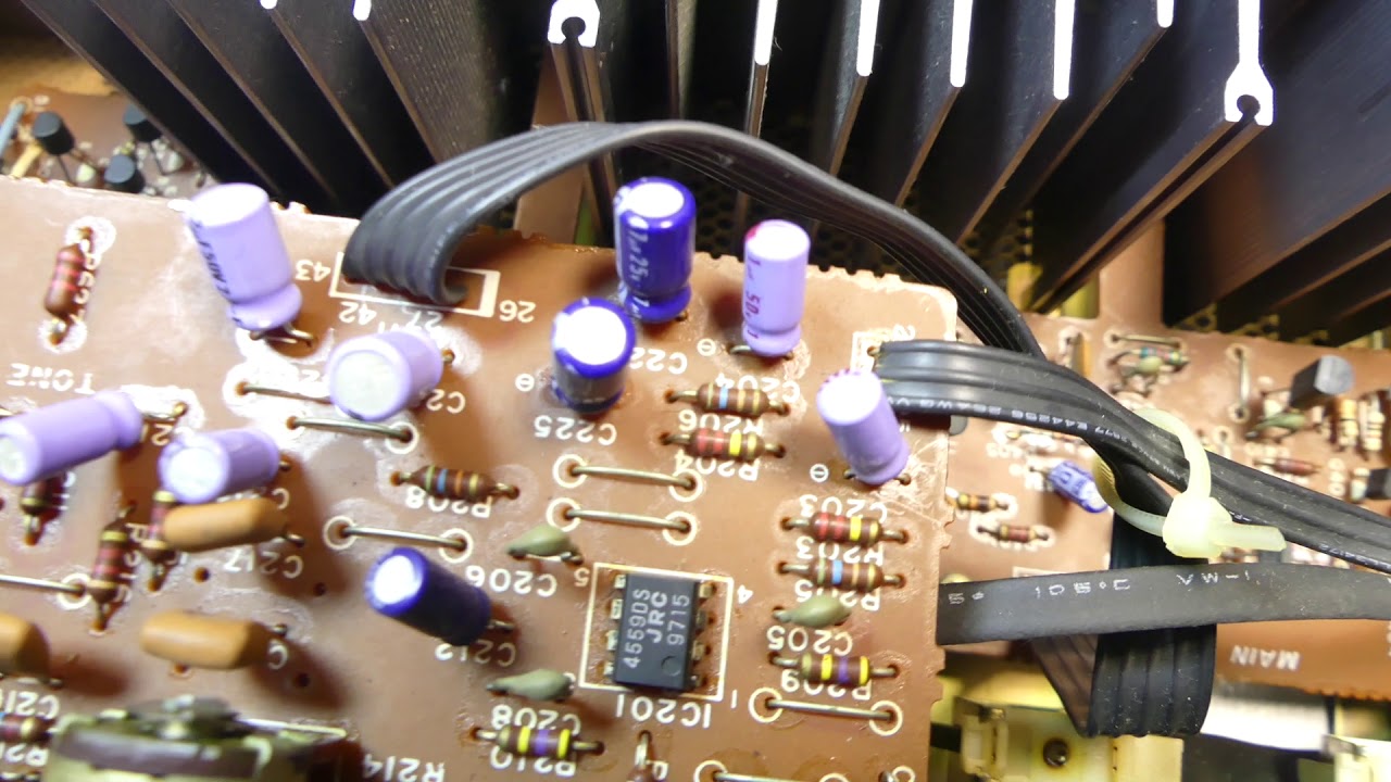 Amplificador Technics SU-8044 - YouTube