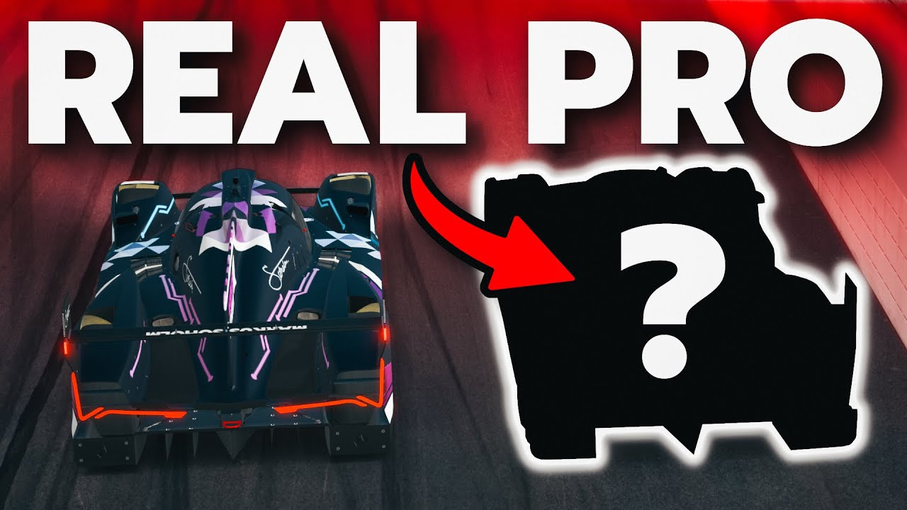 Racing Against A REAL LIFE PRO At Daytona - YouTube