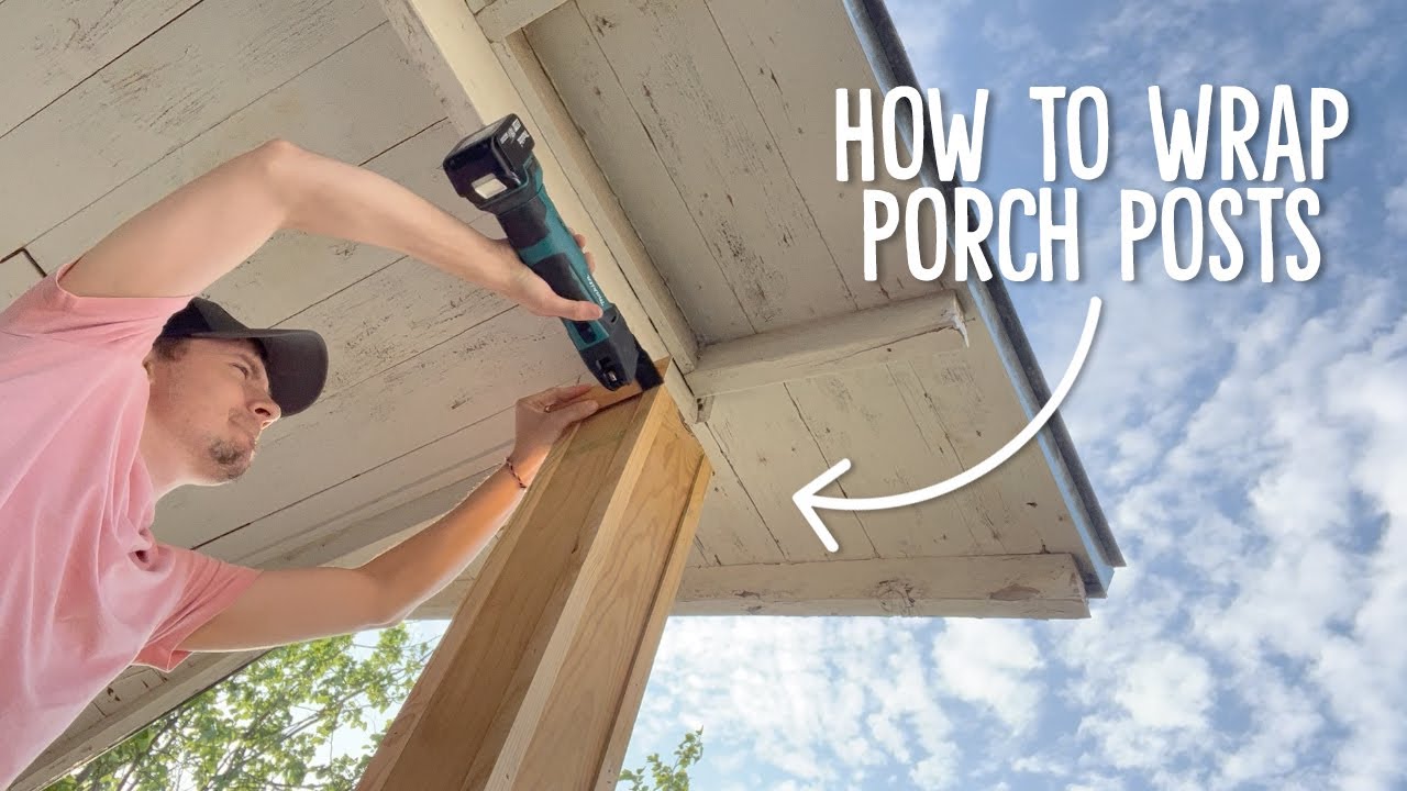 Iron Porch Posts Wrap Diy A Porch Makeover For $367 This Old House