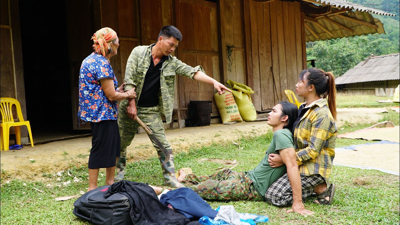 evil brother, after 2 years returned home and was kicked out of the ...