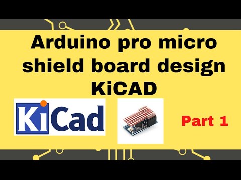 Arduino pro micro shield | Mosfet board | Kicad PCB design | Failed ...
