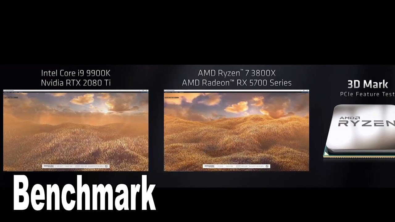 PCI Express 3 0 Vs PCI Express 4 0 3D Mark PCIe Feature Test Benchmark