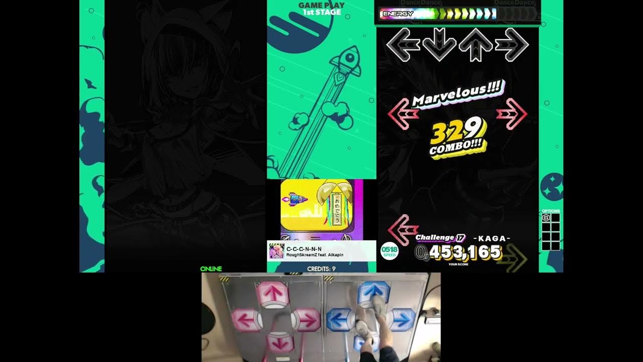 DDR WORLD CSP-17 C-C-C-N-N-N / RoughSkreamZ feat. Aikapin 996,160 FLARE EX CLEARED - YouTube