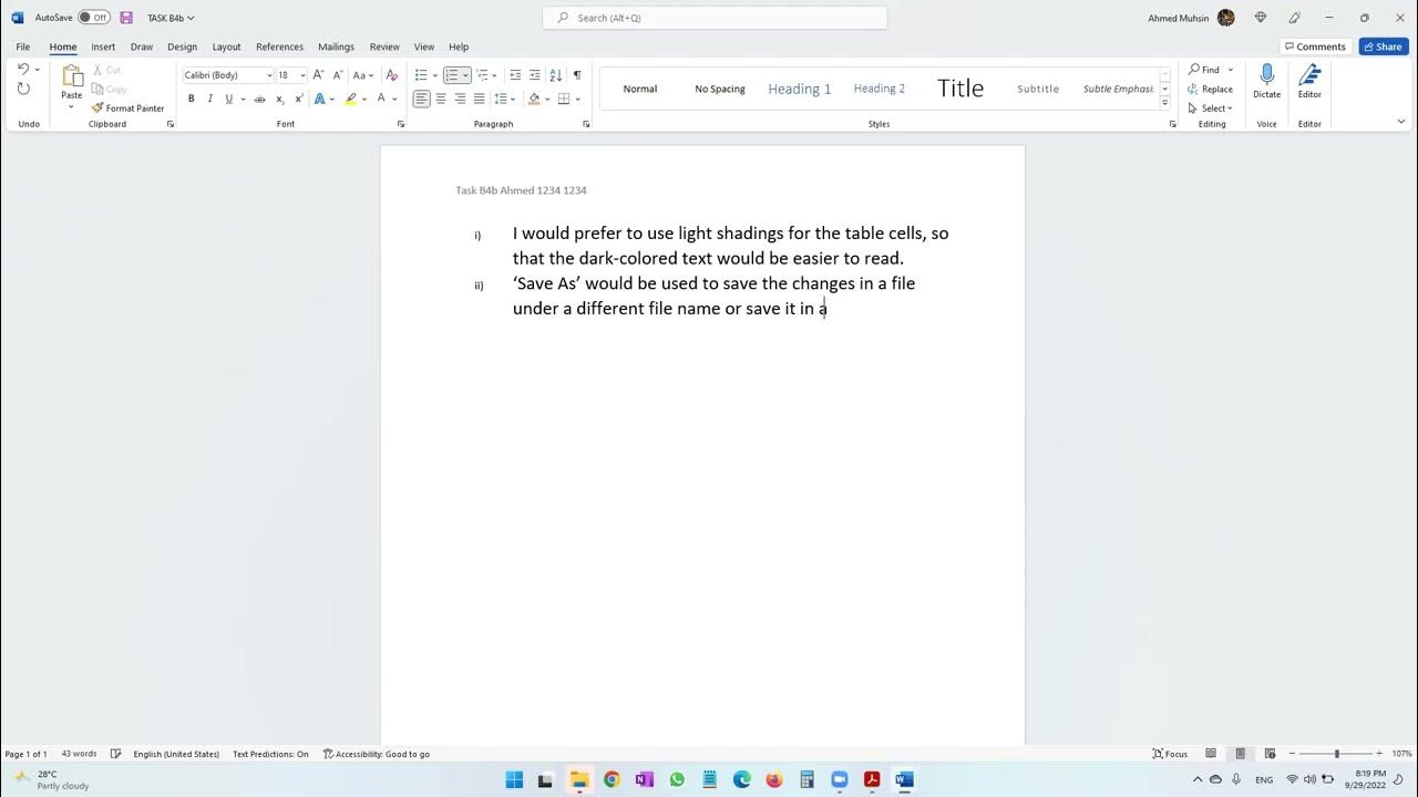 2021 May - Word Processing - Edexcel IGCSE ICT Practical Exam - YouTube