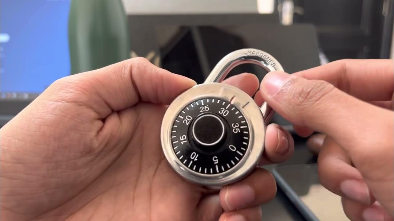 How to decode combination lock - YouTube