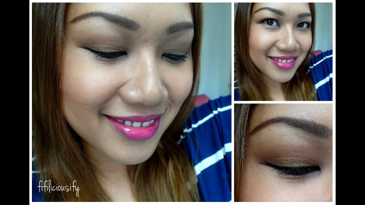 Beginner's Makeup Tutorial: Single Eyeshadow Look - YouTube