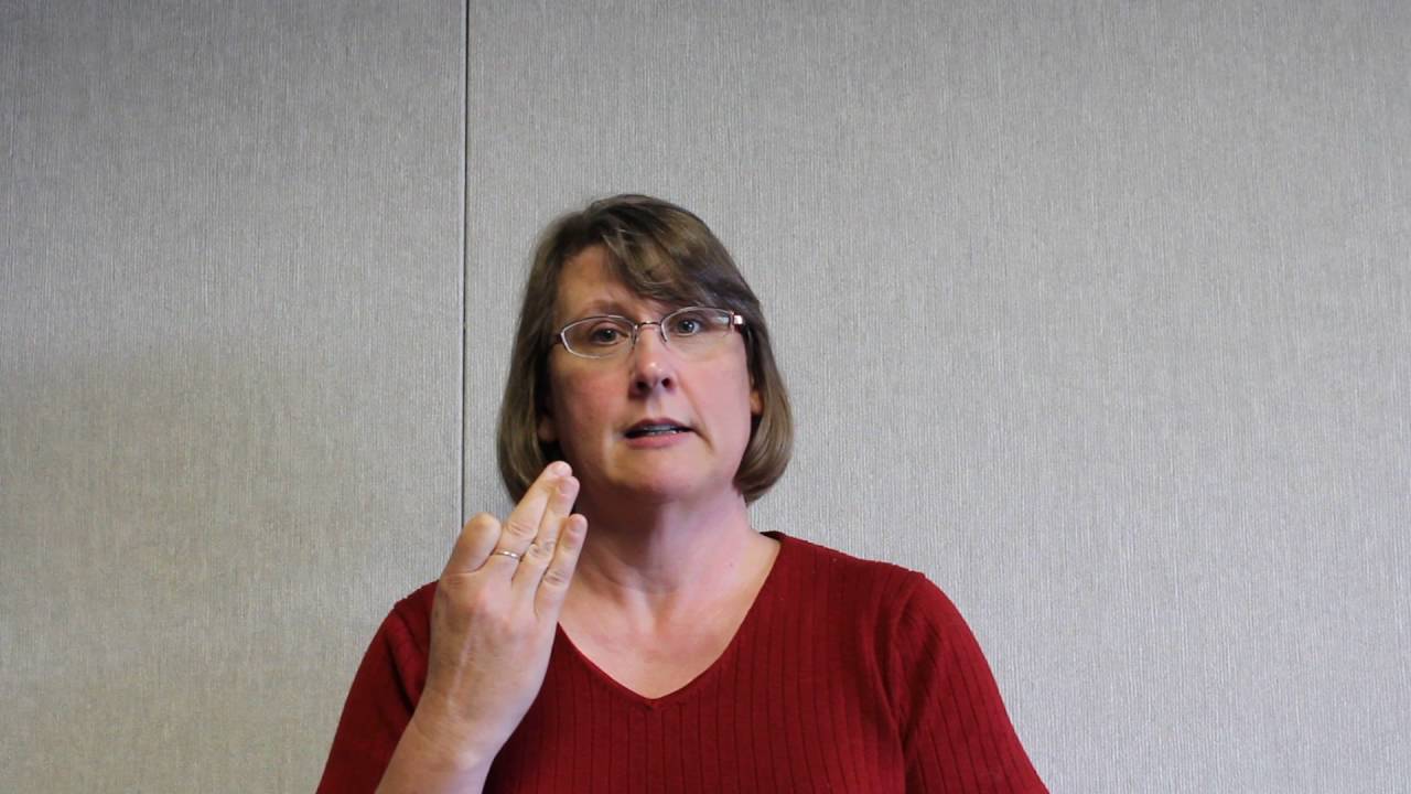 Ann Mayes (Cued Speech) #whyIteach #deafed - YouTube