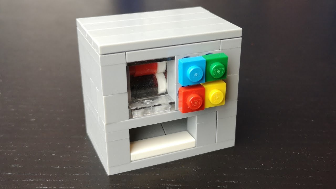 How to make a easy Lego Vending Machine - YouTube