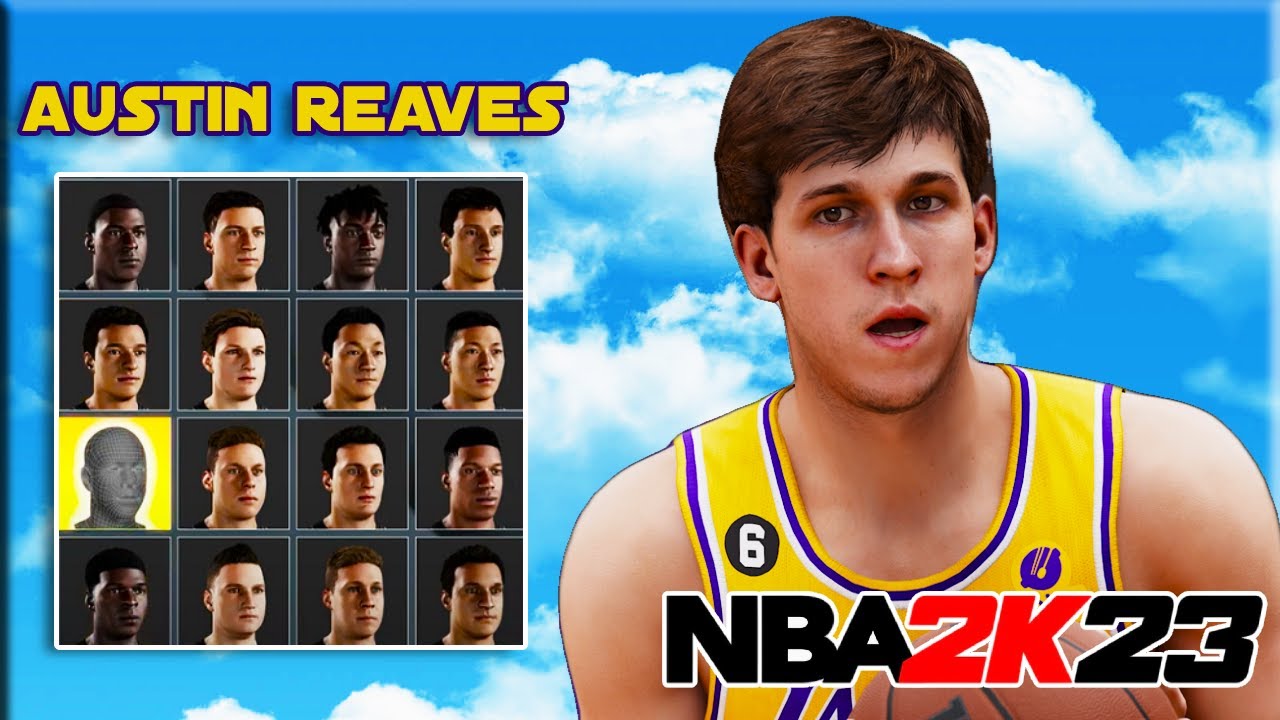 Austin Reaves "I'M HIM" Face Creation in NBA 2k23 - YouTube