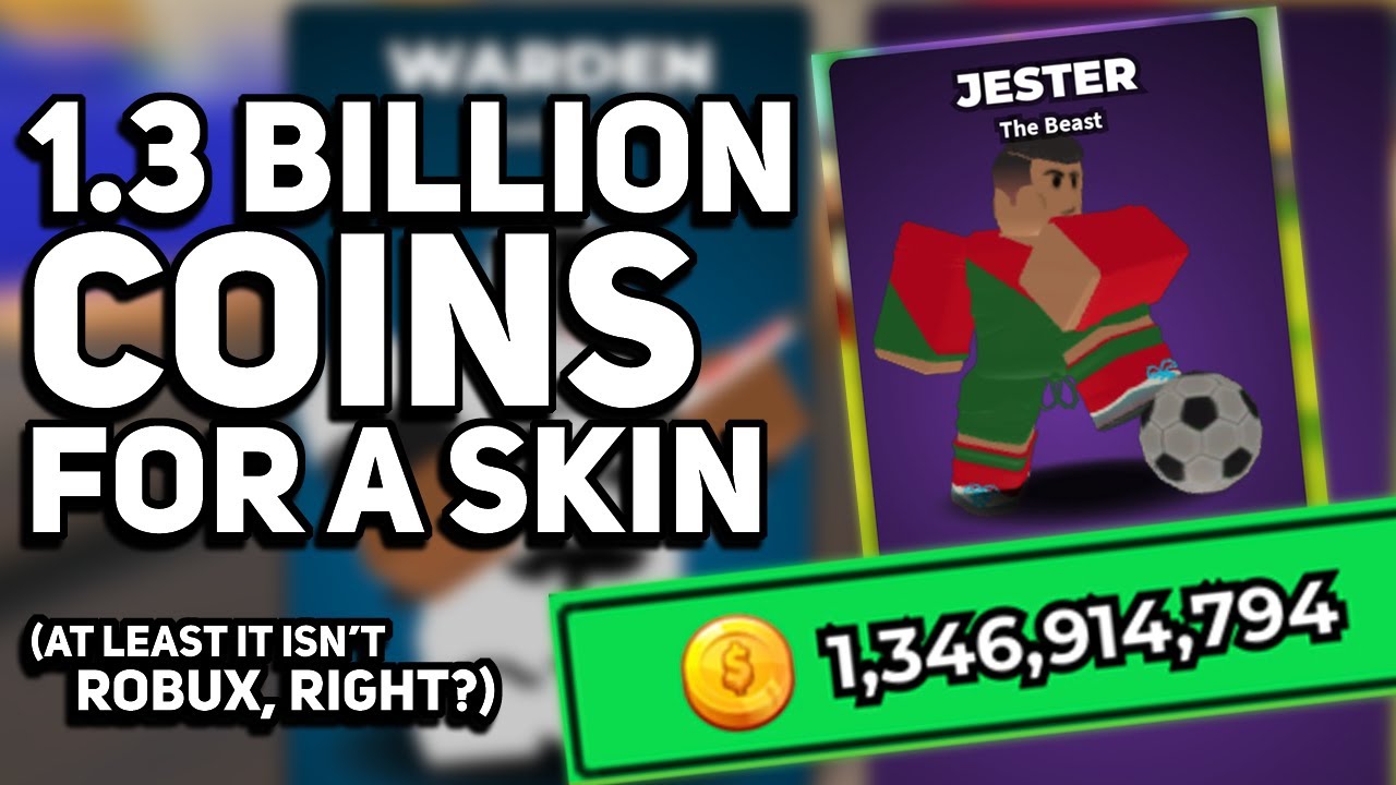 1 Billion Coins Skin | The Most Expensive Roblox TDS Item EVER! - YouTube
