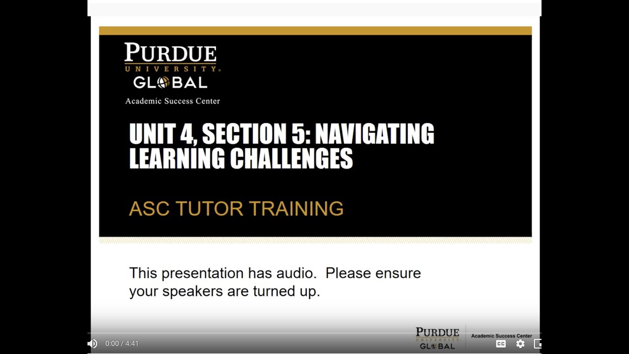 Unit 4 Section 5 Learning Challenges - YouTube