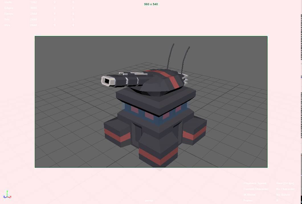 Tank Turret Animation Test - YouTube