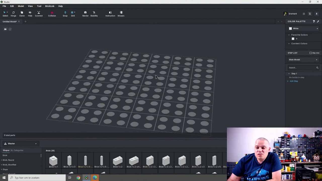 Werken met BrickLink Studio 2.0 - YouTube