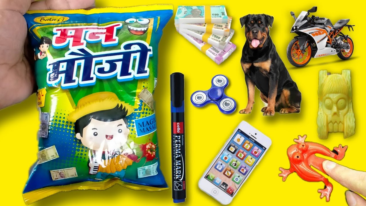 मन मौजी ने कर दी मौज🤗/Mann Moji snacks with free gifts inside only in ...