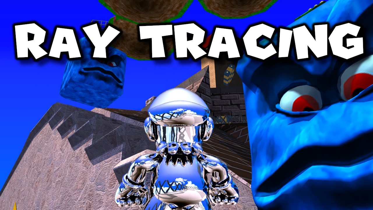How good does Super Mario 64 look with Ray Tracing? - YouTube