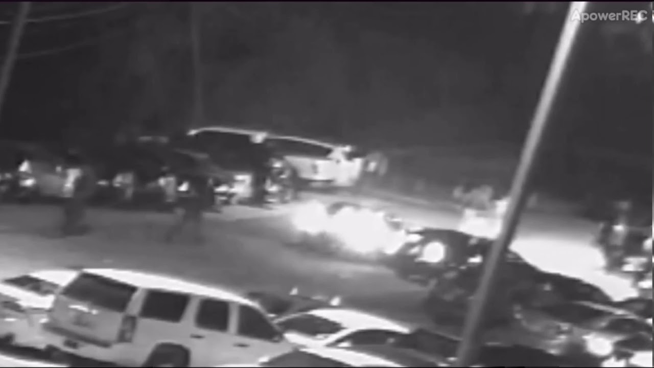 King Von VS Quando Rondo Gun fight (Video Surveillance Camara Caught) R ...