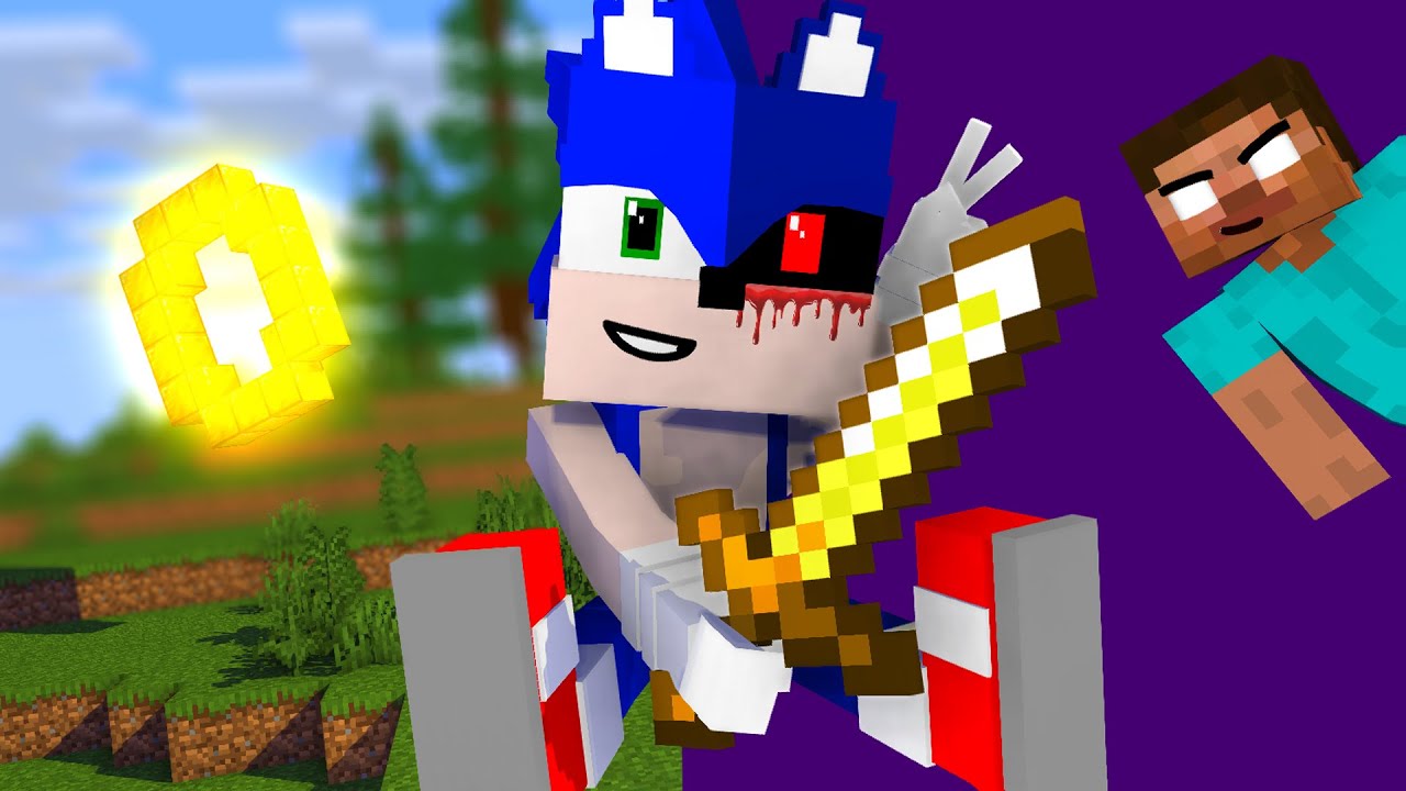 Sonic Speedruns Minecraft + Sonic.exe (Minecraft Animation Cover) - YouTube