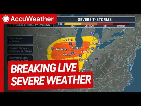 As It Happened: Live April 2, 2026: Breaking Severe Weather / Tornado Coverage With Storm Chasers
