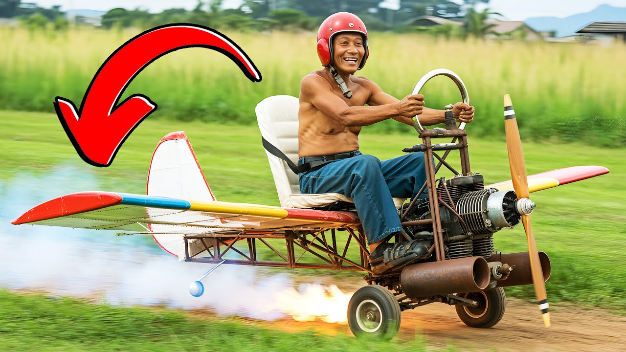 CAN BACKYARD BUILDERS CREATE AIRCRAFT FROM PURE SCRAP? - YouTube