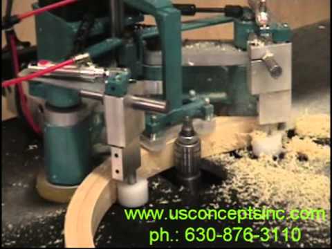 FAS-122: Double Spindle Radius Profiler - YouTube