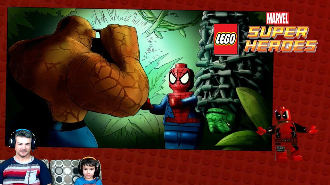 Reptilian Ruckus | Lego Marvel SuperHeroes | Deadpool Mission | Unlcock ...