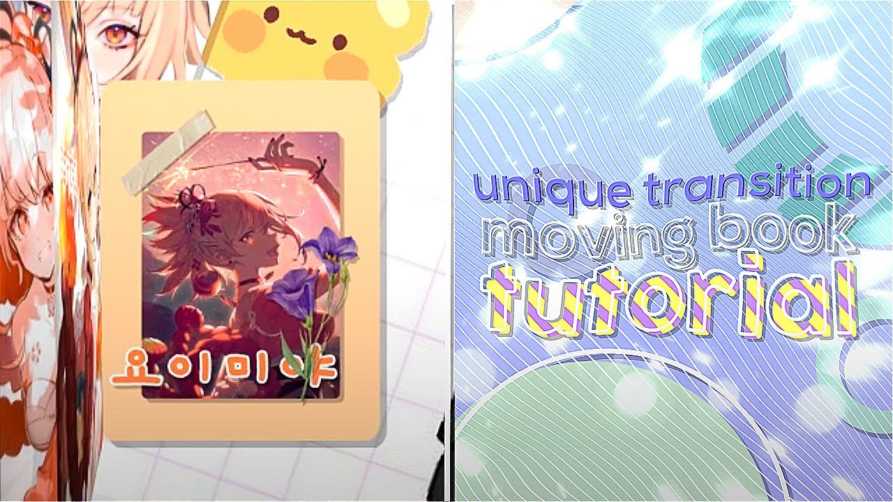 UNIQUE TRANSITION | MOVING BOOK TUTORIAL | AFTER EFFECTS - YouTube
