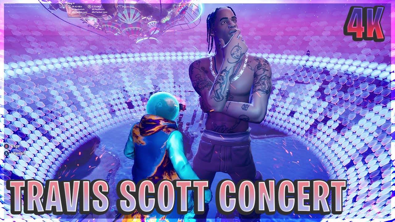 FORTNITE X TRAVIS SCOTT LIVE EVENT | 4K 60fps - YouTube