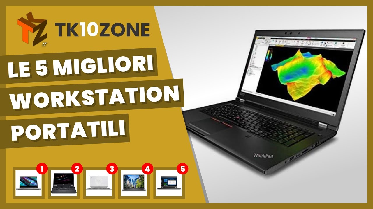 Le 5 migliori workstation portatili - YouTube