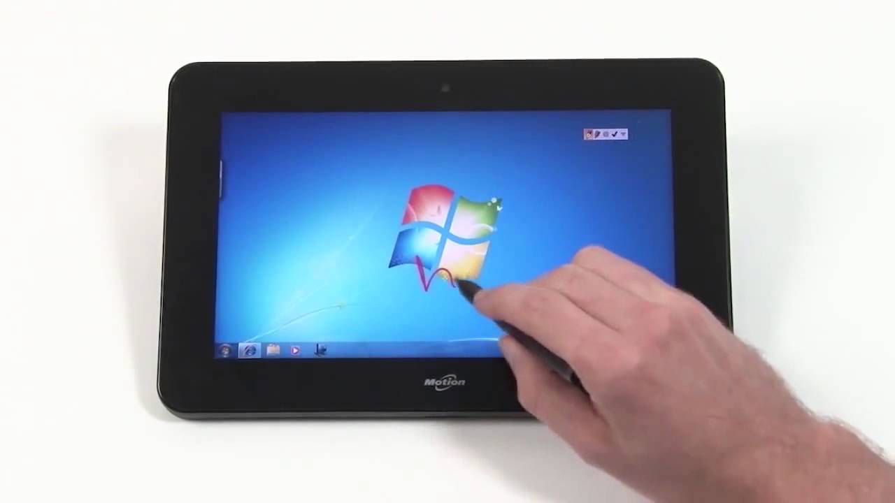 Motion Computing CL910 Tablet - YouTube