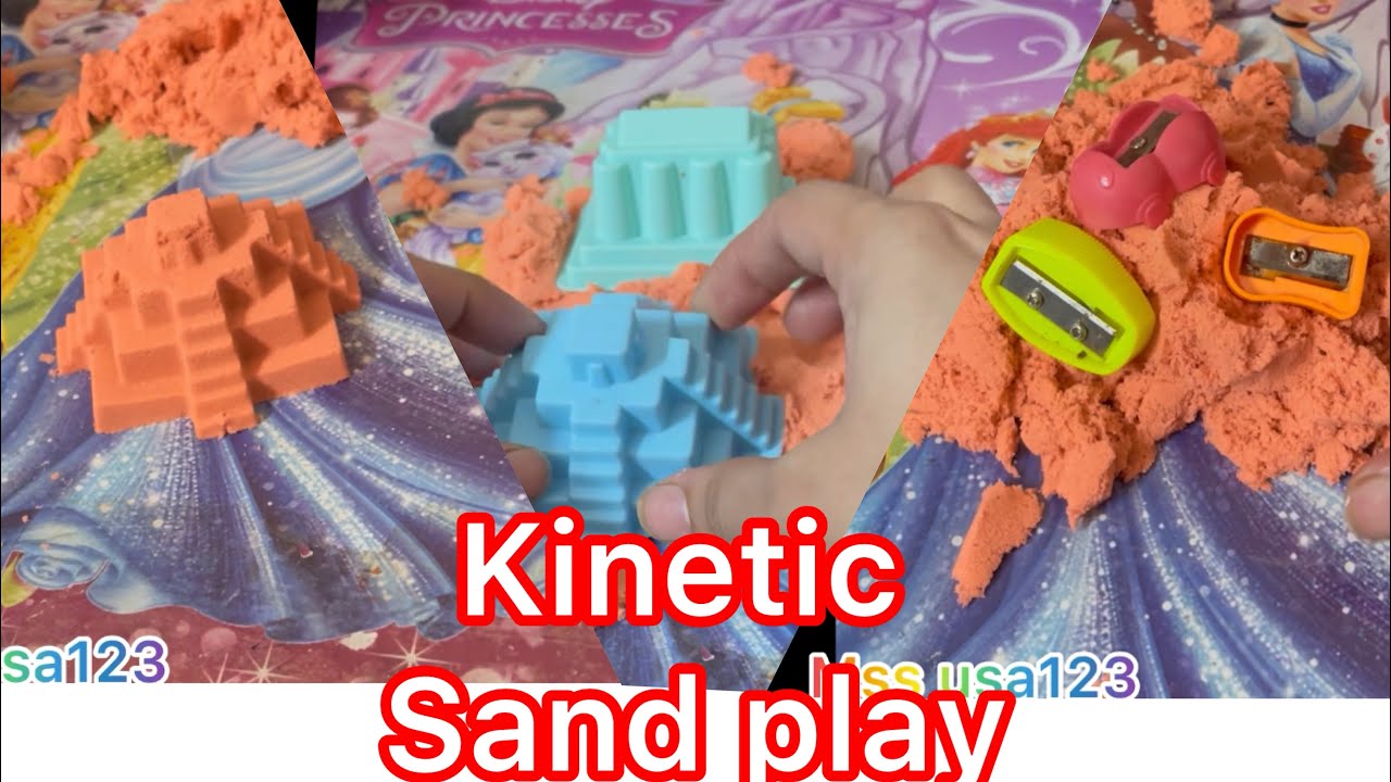 SATISFYING KINETIC SAND ASMR DAY ASMR | Satisfying Video | KineticSand ...
