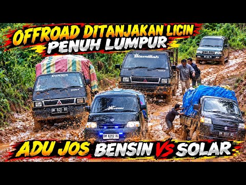 ADU JOS DAN TENAGA DITANJAKAN LICIN BERLUMPUR MOBIL SOLAR VS BENSIN