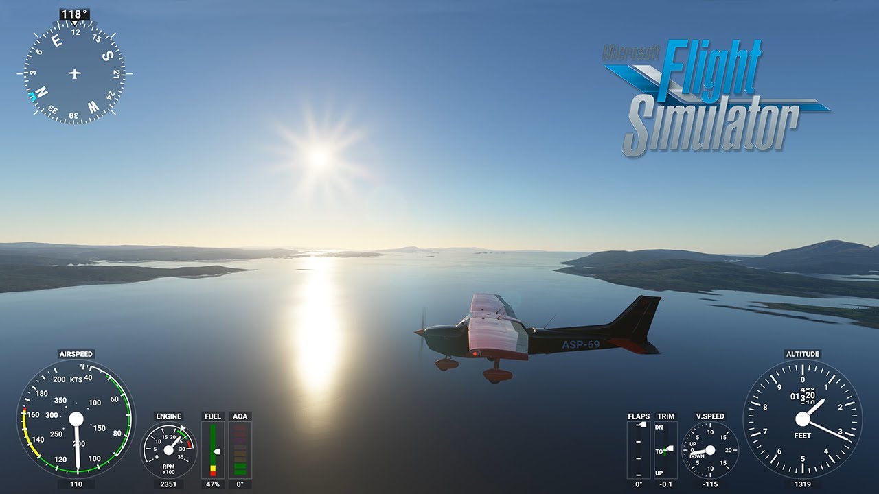 VFR General Aviation flight | Glenforsa to Oban | Cessna 172 ...