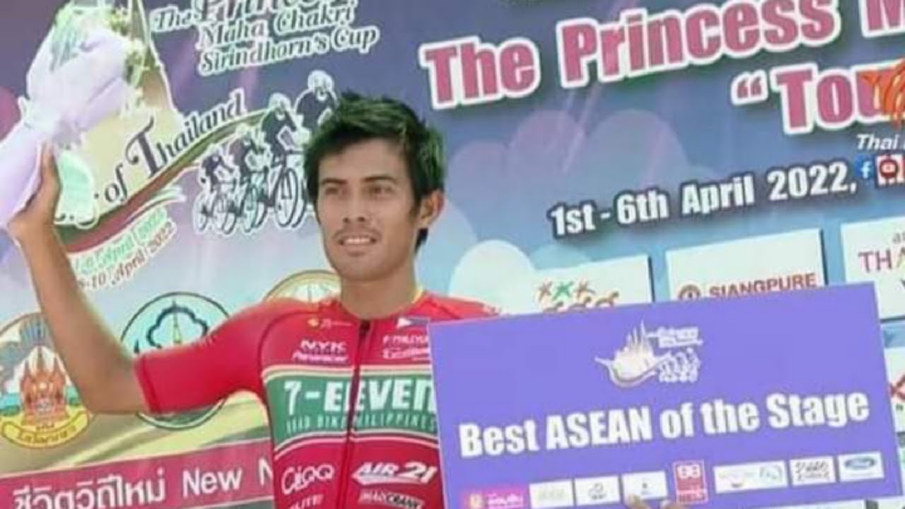 Marcelo Felipe Best ASEAN Rider | Tour of Thailand 2022 - YouTube