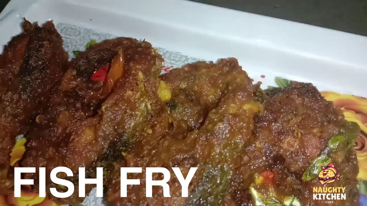 Fish Fry Recipe | Masala Fish Fry | How to make Fish Fry | Naughty ...