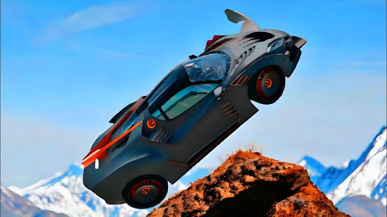 High Speed Car Crashes | BeamNG Drive Crash Test - YouTube