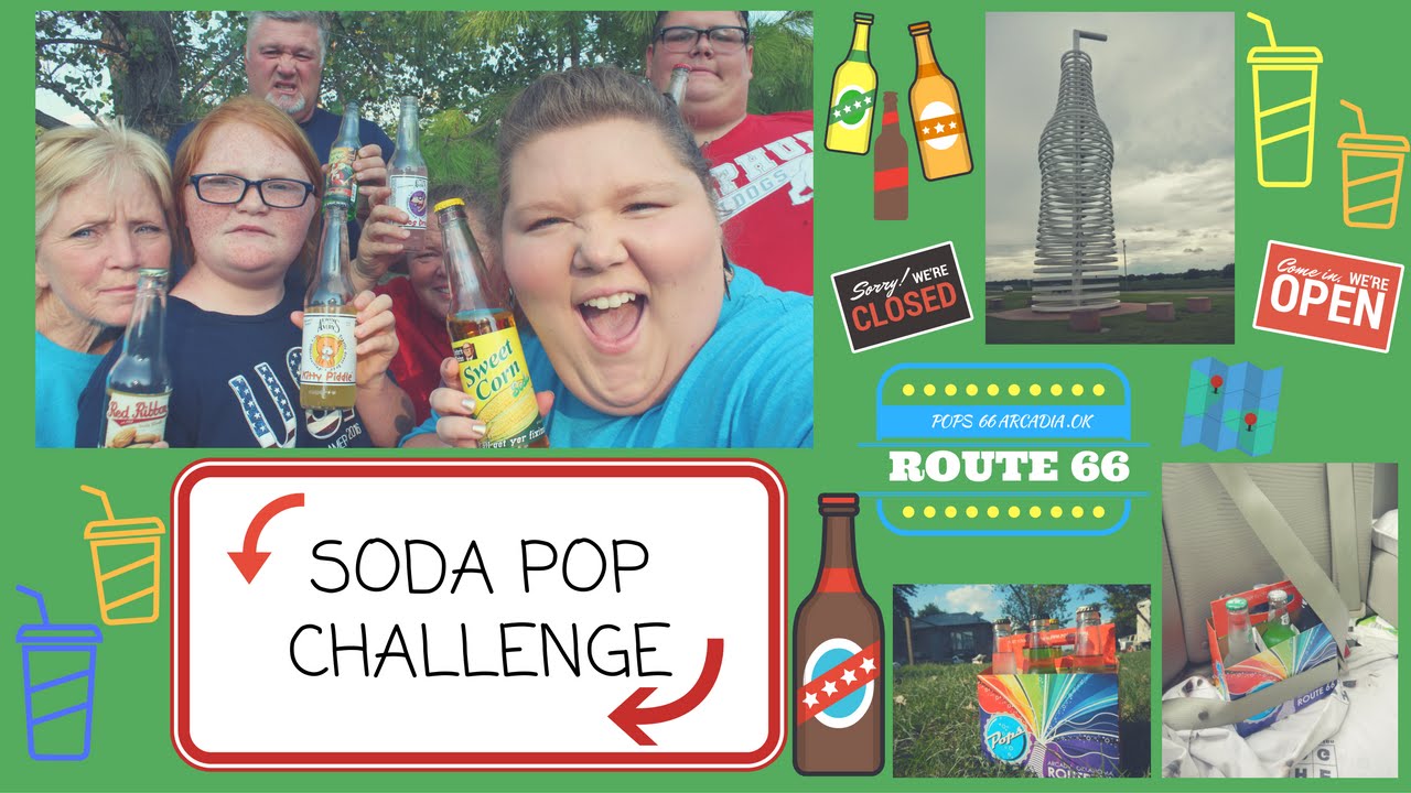 SODA POP CHALLENGE | POPS 66 | ROUTE 66| 2016 - YouTube