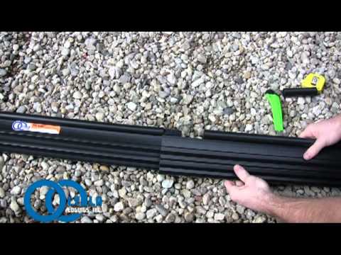 Lawn Edging Installation - Join Edg-King - Overlap Method - YouTube