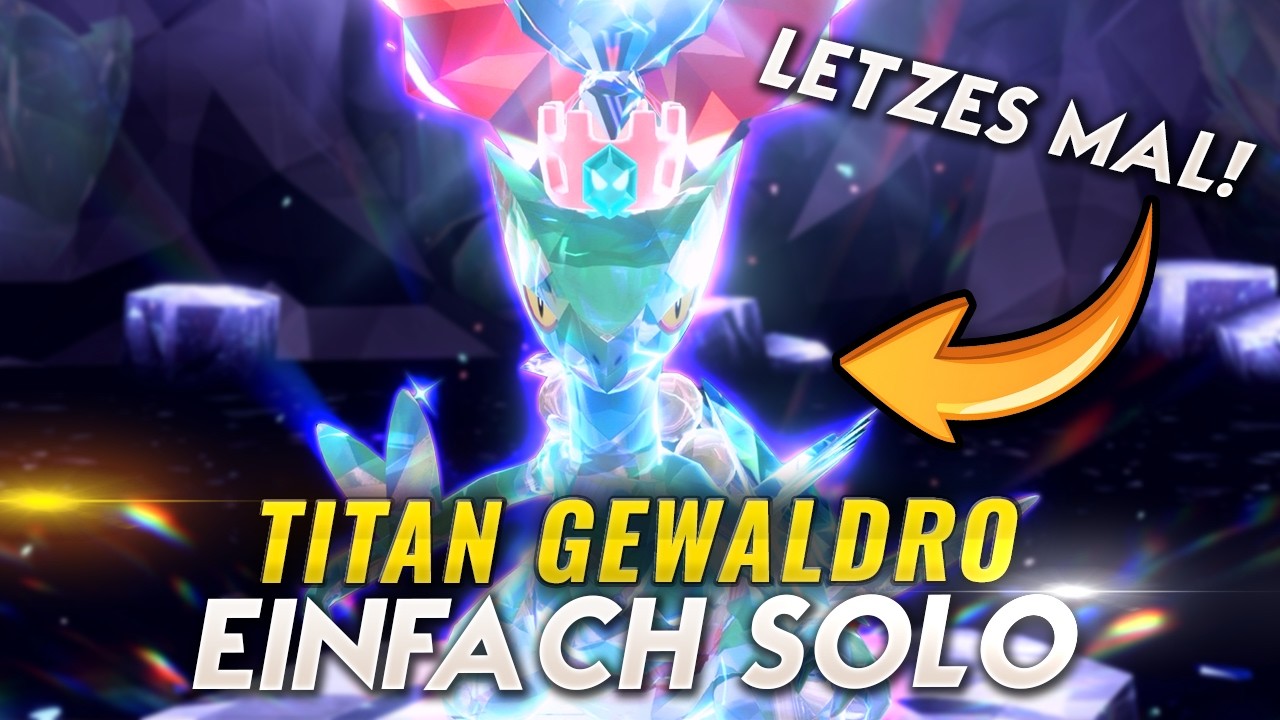 Solo 7★Gewaldro Einfach & Schnell besiegen! Guide für Pokemon Karmesin ...