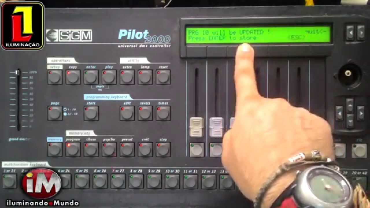 7/12 - Vídeo aula basica - PILOT 2000 SGM - FUNÇÃO COPY - YouTube