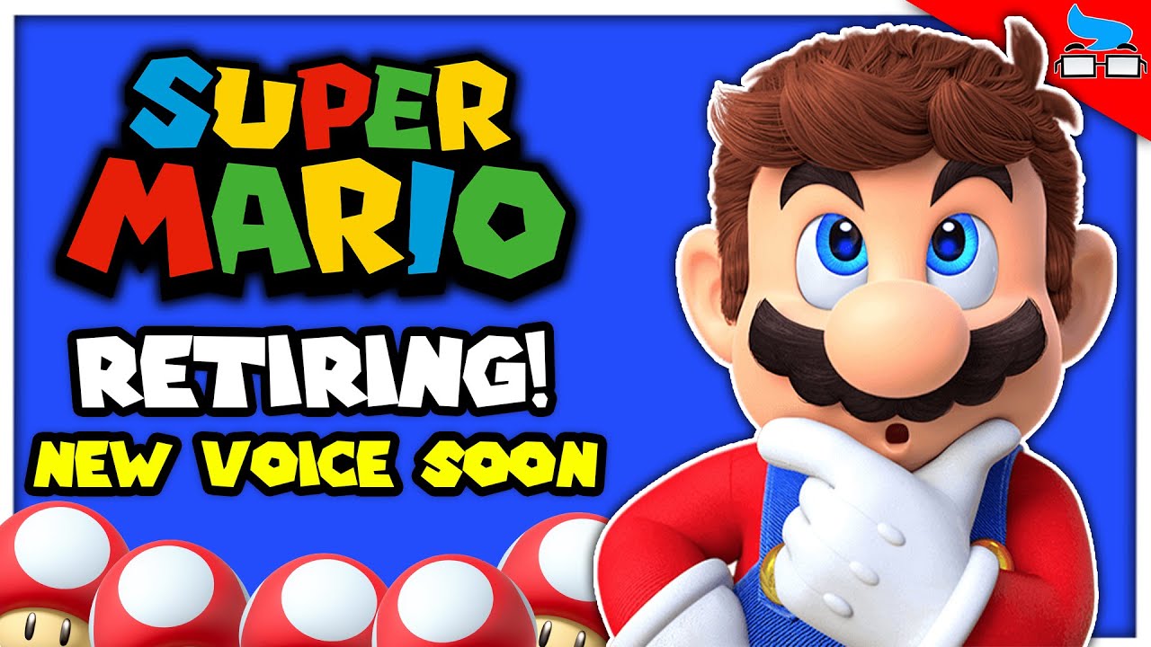 MARIO IS GETTING A NEW VOICE! - Charles' Retirement. Thank you. - YouTube