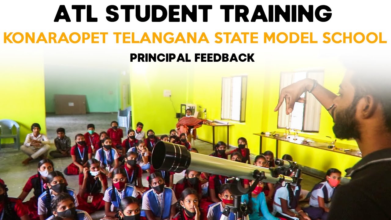 TSMS Konaraopet | ATL Student Training | Maker Lab by Infinite ...