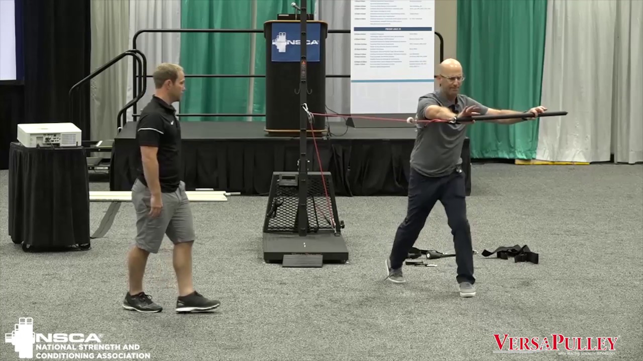 Brandon Marcello PhD presents VersaPulley Flywheel Training at NSCA ...
