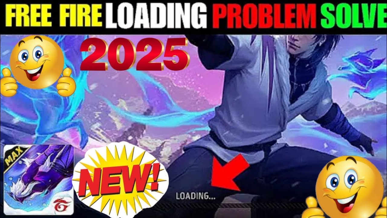 FREE FIRE LOADING PROBLEM | FF LOADING PROBLEM | FREE FIRE MAX LOADING ...