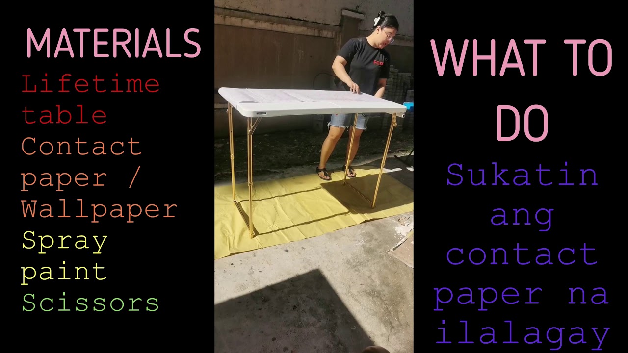 DIY - LIFETIME table Makeover - YouTube