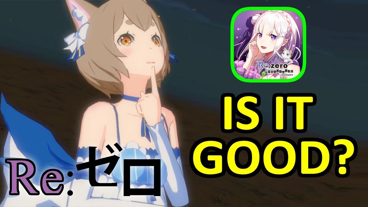 Re Zero: INFINITY Game Review - YouTube
